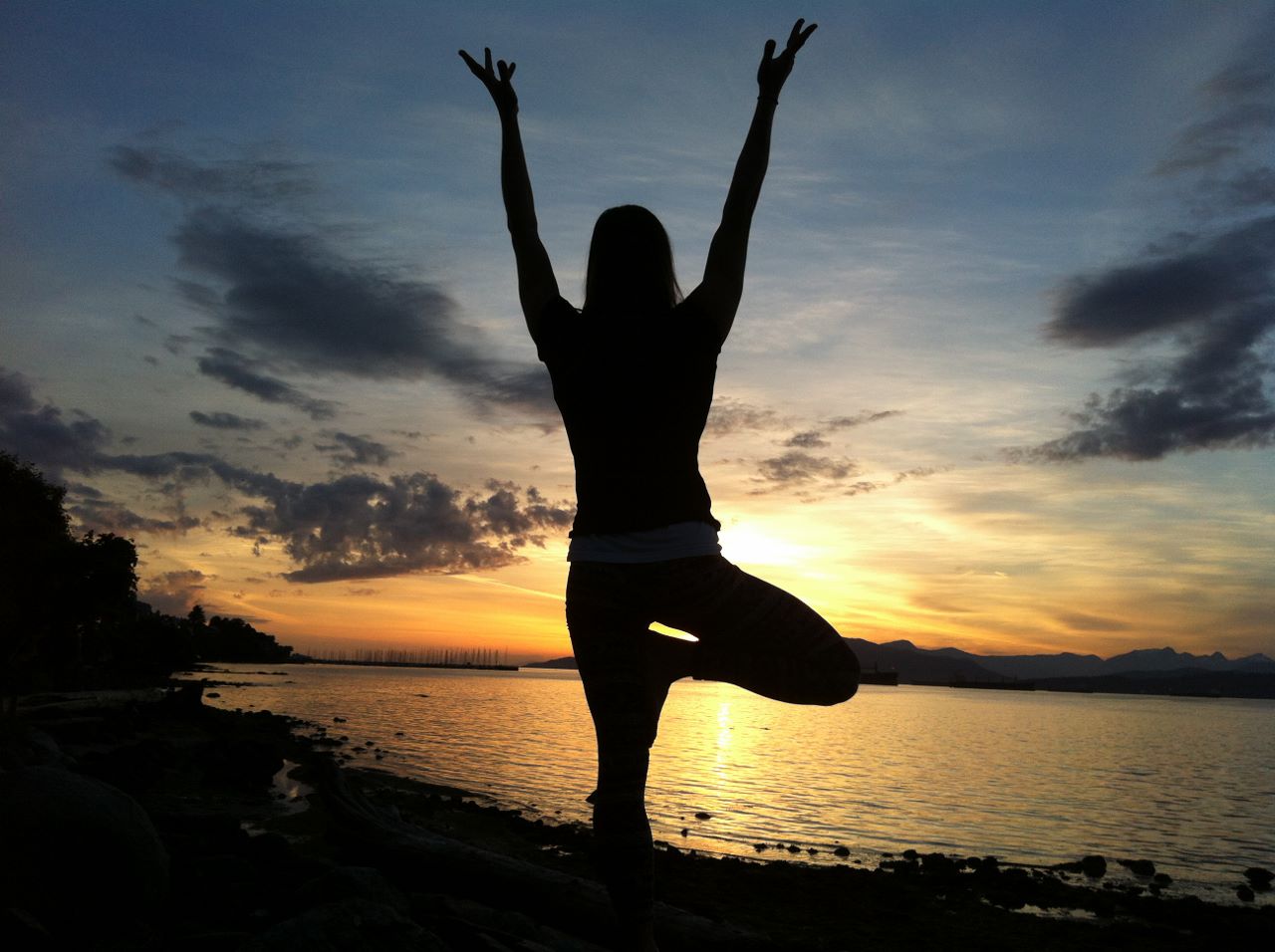 Thursday September 11th was the last outdoor Sunrise Yoga class held on ...